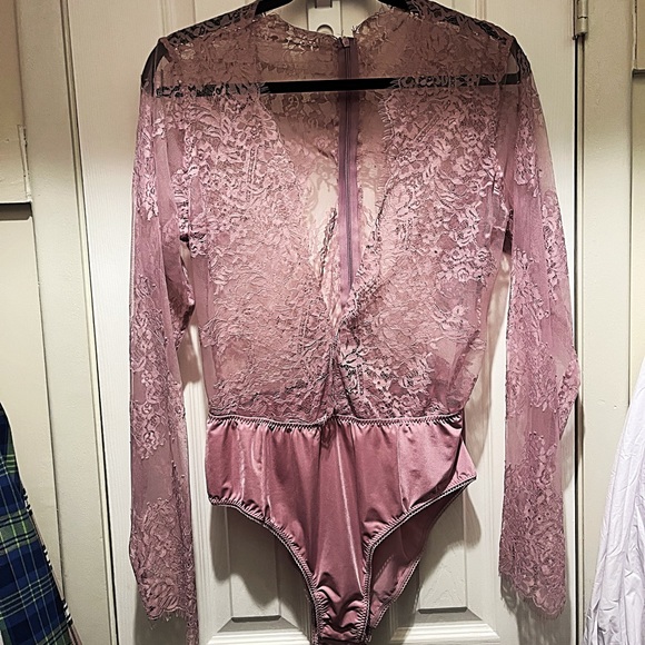 ASOS | Tops | Asos Lace Bodysuit Never Been Worn | Poshmark